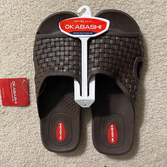 Okabashi | Shoes | Okabashi Mens Sandalschoose Sizebrownwaterproofarch ...